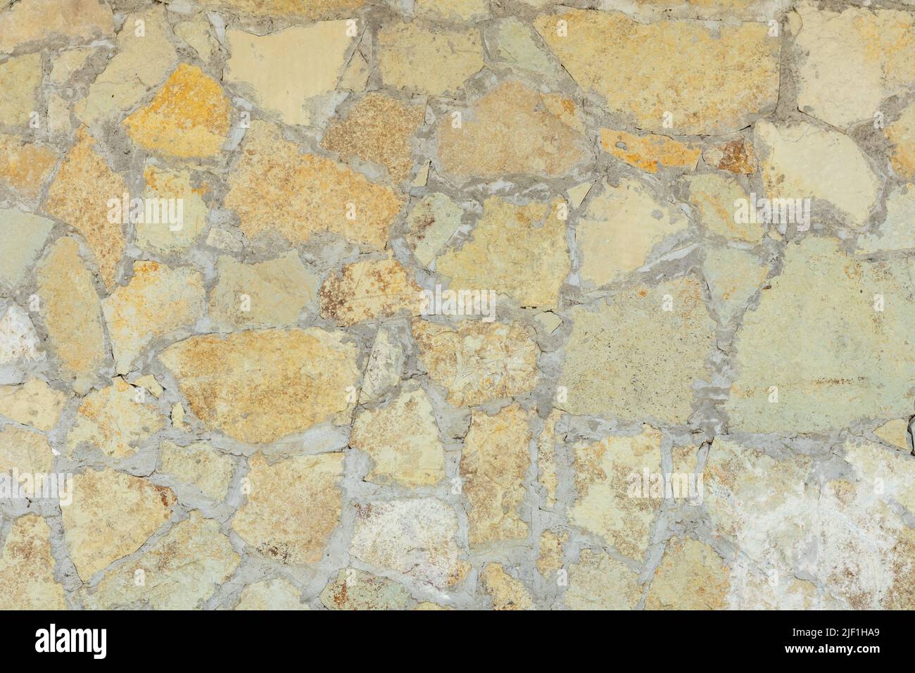 Solid yellow and beige stone wall suitable for background Stock Photo ...