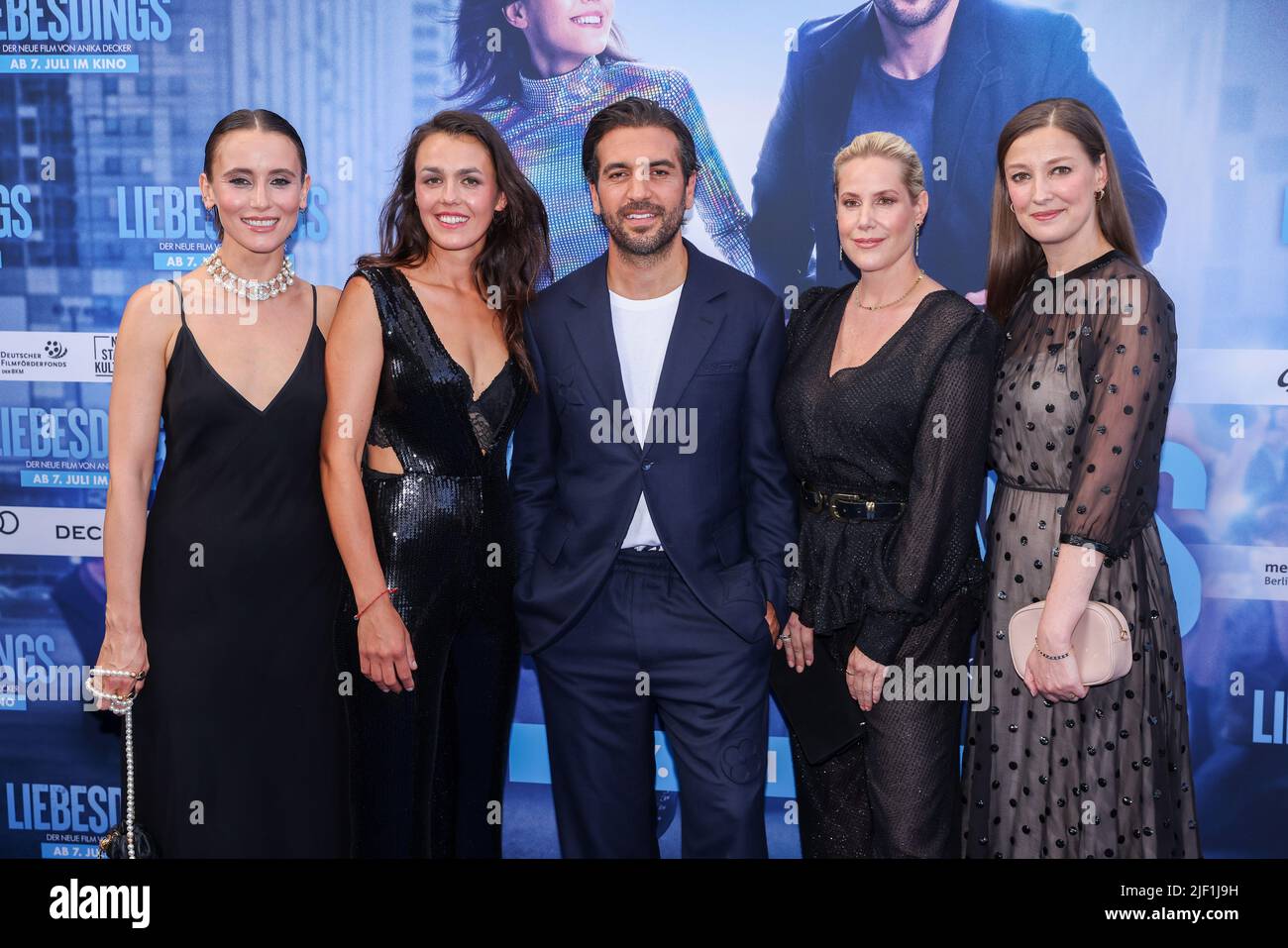 Berlin, Germany. 28th June, 2022. Peri Baumeister (l-r), Lucie Heinze ...
