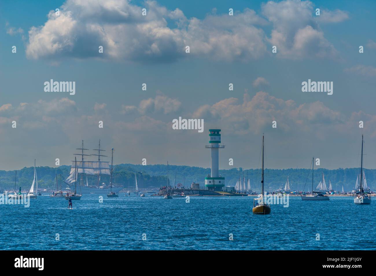 Yearly Windjammer Parade, Kiel Regatta, Kieler Woche, Kiel Week 2022 ...