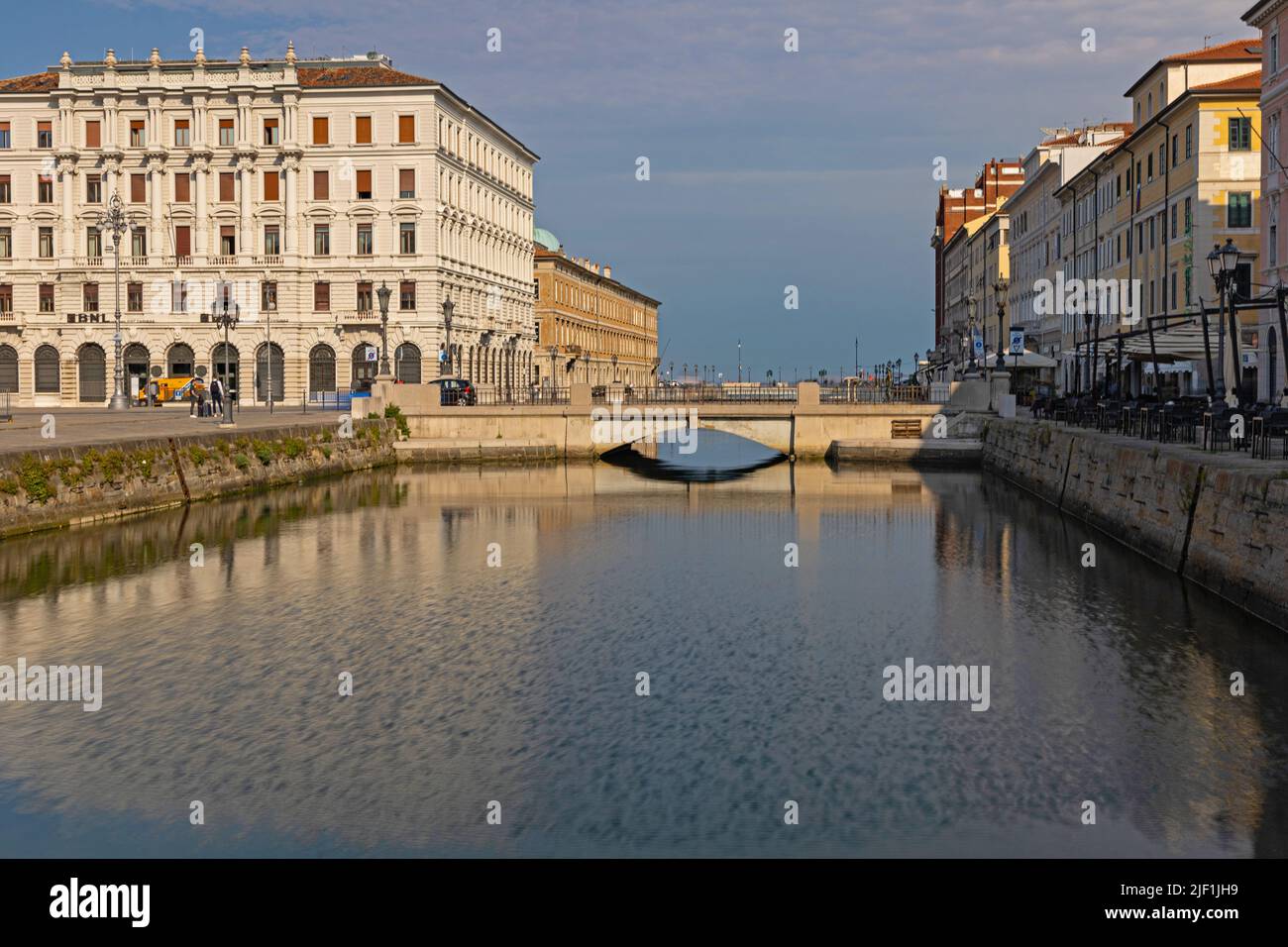 Grand Canal of Trieste Stock Photo - Alamy
