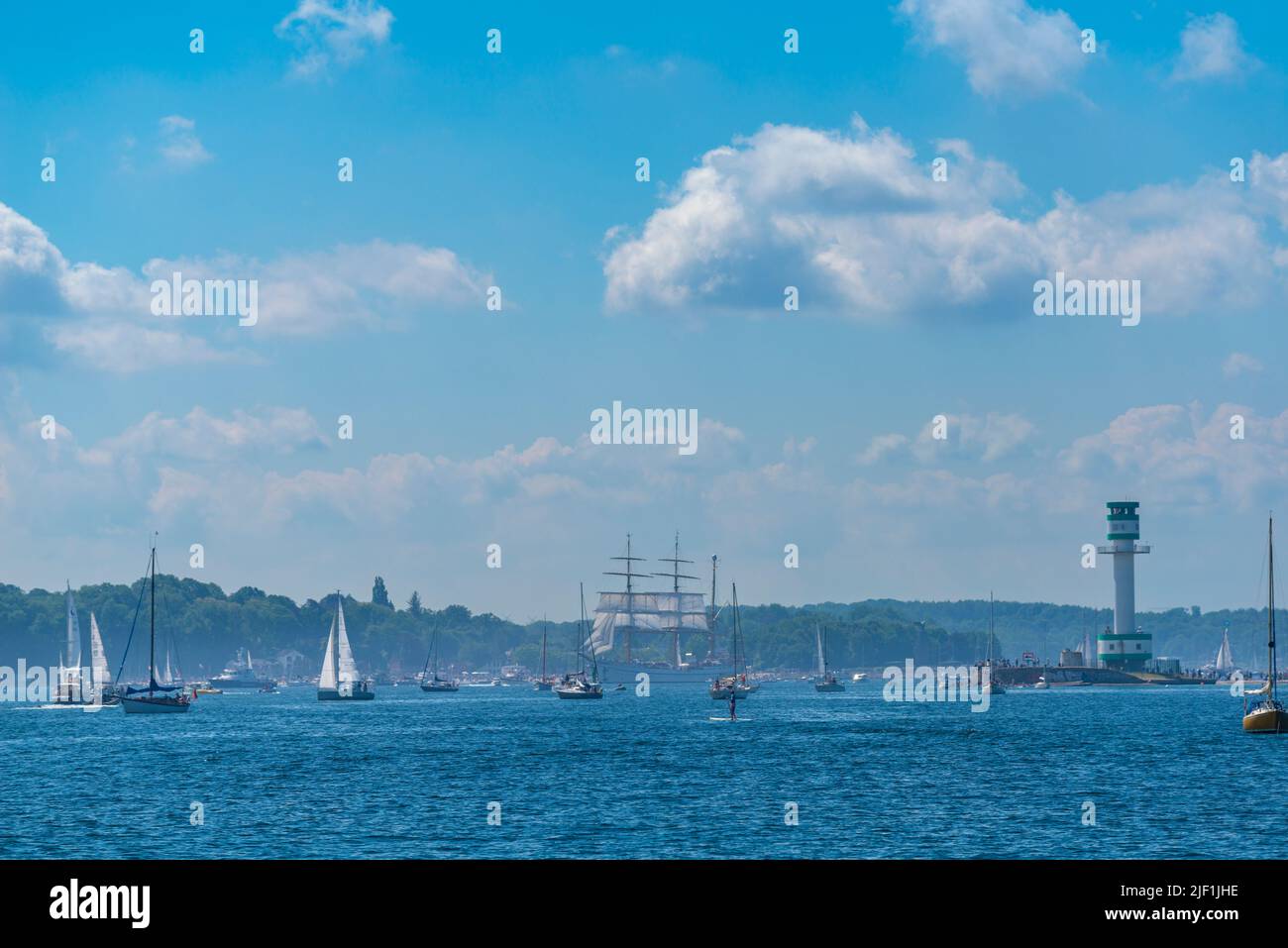 Yearly Windjammer Parade, Kiel Regatta, Kieler Woche, Kiel Week 2022 ...