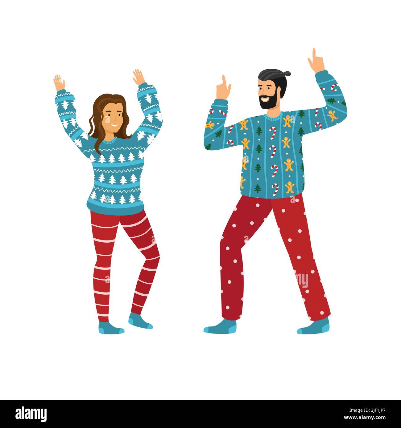Dance family happy in Cut Out Stock Images & Pictures - Alamy