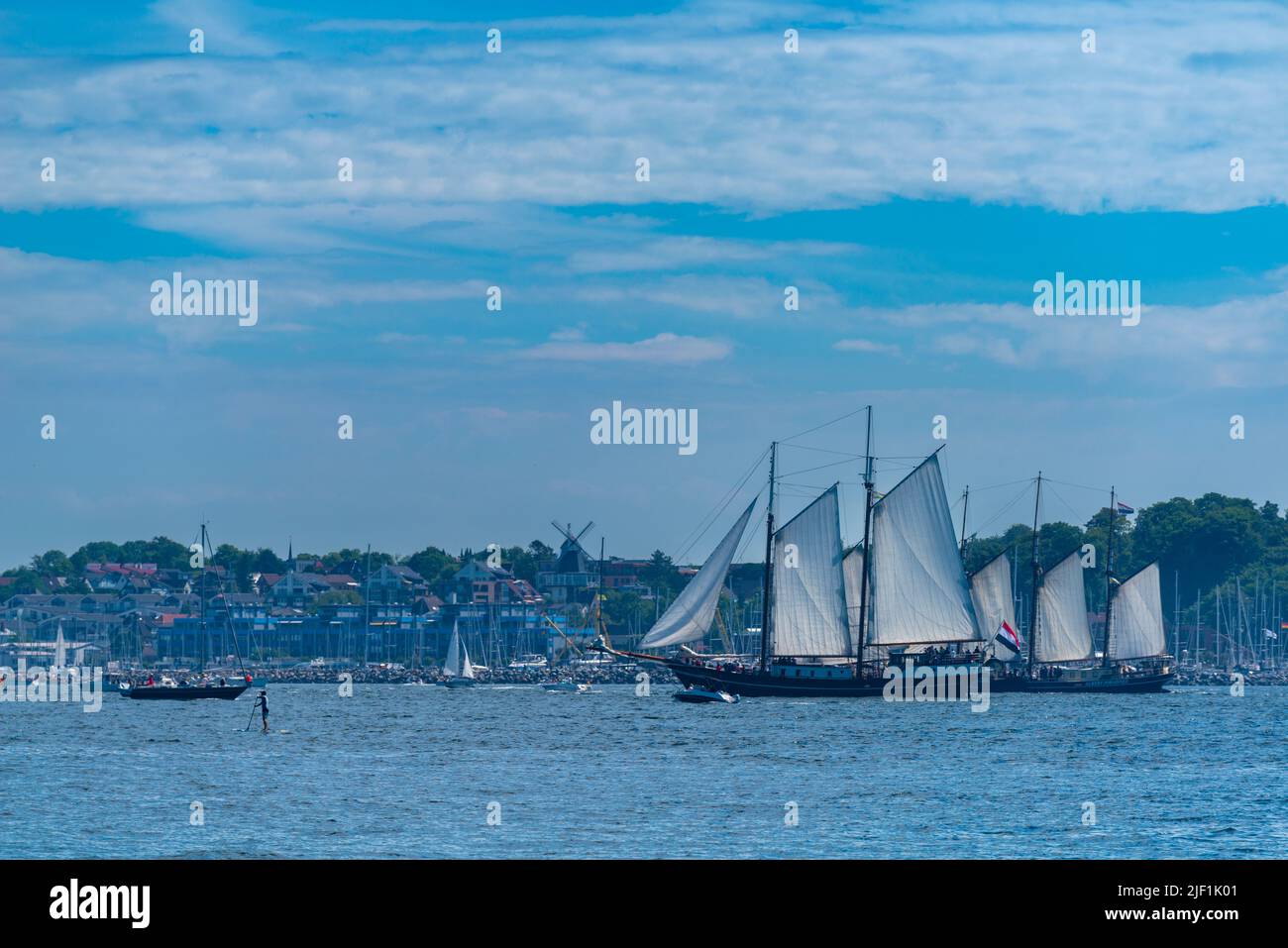 Yearly Windjammer Parade, Kiel Regatta, Kieler Woche, Kiel Week 2022 ...