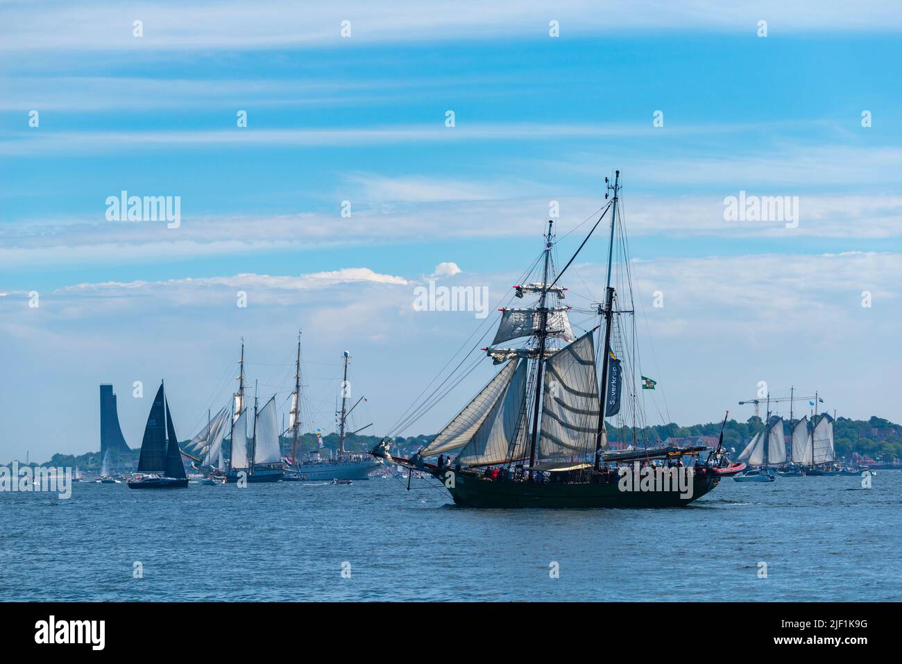 Yearly Windjammer Parade, Kiel Regatta, Kieler Woche, Kiel Week 2022 ...