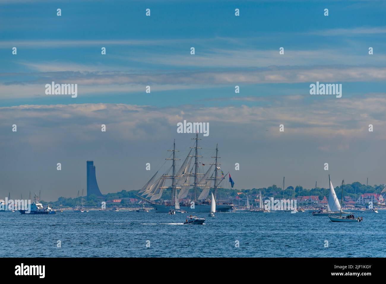 Yearly Windjammer Parade, Kiel Regatta, Kieler Woche, Kiel Week 2022 ...