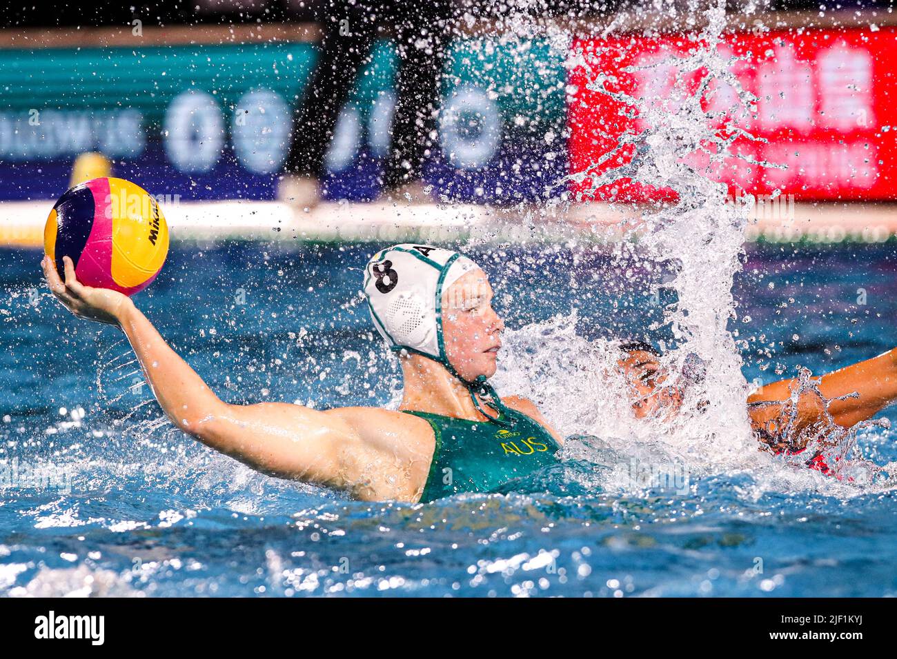 BUDAPEST, HUNGARY - JUNE 28: Amy Ridge of Australia during the FINA ...