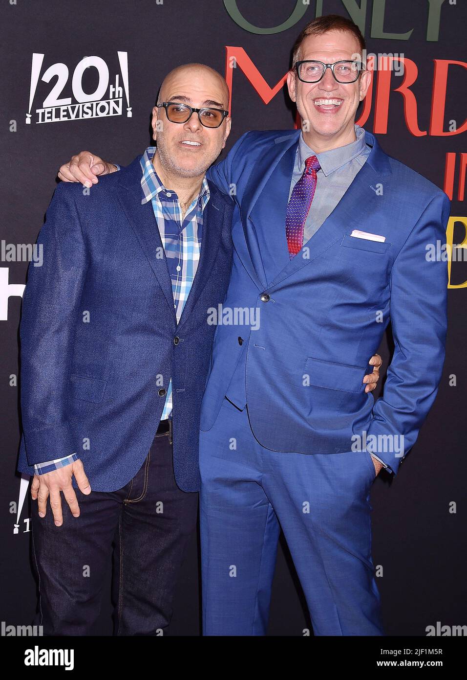 LOS ANGELES, CA - JUNE 27: (L-R) Tony Leondis and John Hoffman attend ...