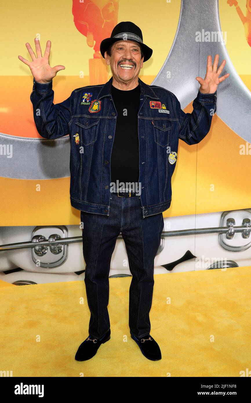 LOS ANGELES - JUN 25: Danny Trejo at the Minions: The Rise of Gru ...