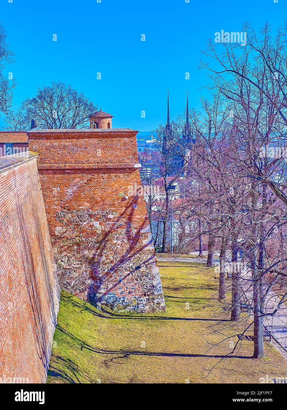 Brno castle cathedral hi-res stock photography and images - Alamy