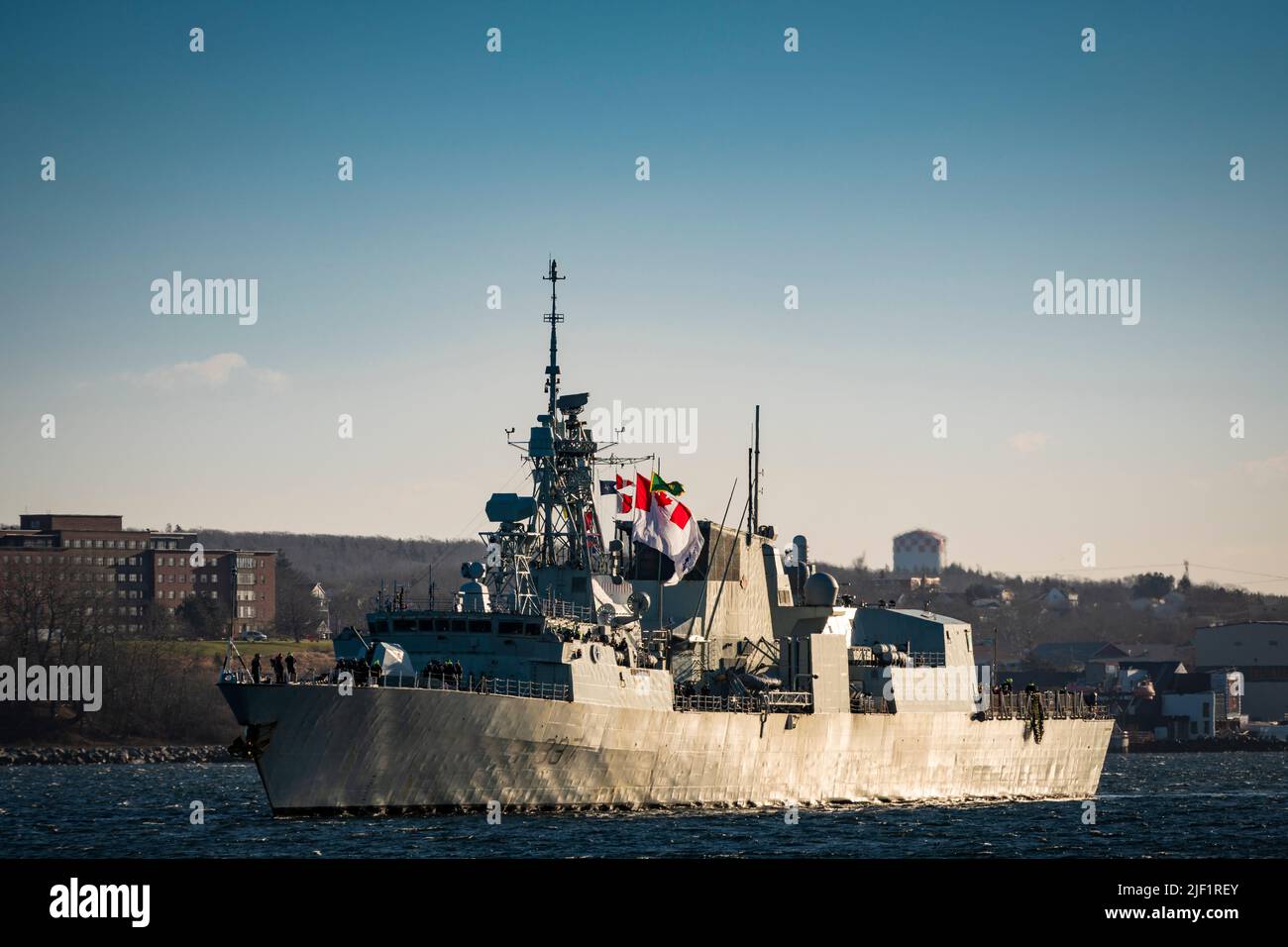 HMCS Fredericton returns to Halifax, Nova Scotia, from a NATO ...