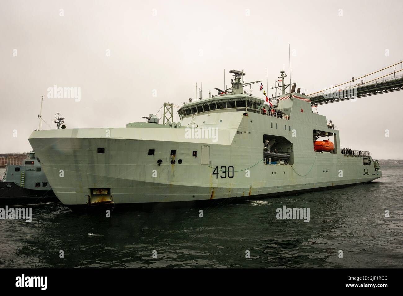 The Royal Canadian Navy's Arctic and Offshore Patrol Vessel (APOV) HMCS ...