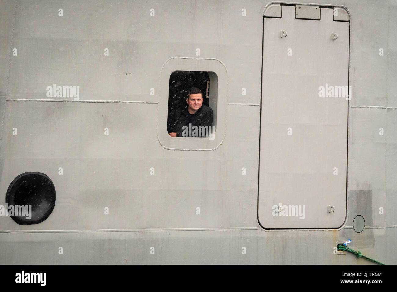 The Royal Canadian Navy's Arctic and Offshore Patrol Vessel (APOV) HMCS ...