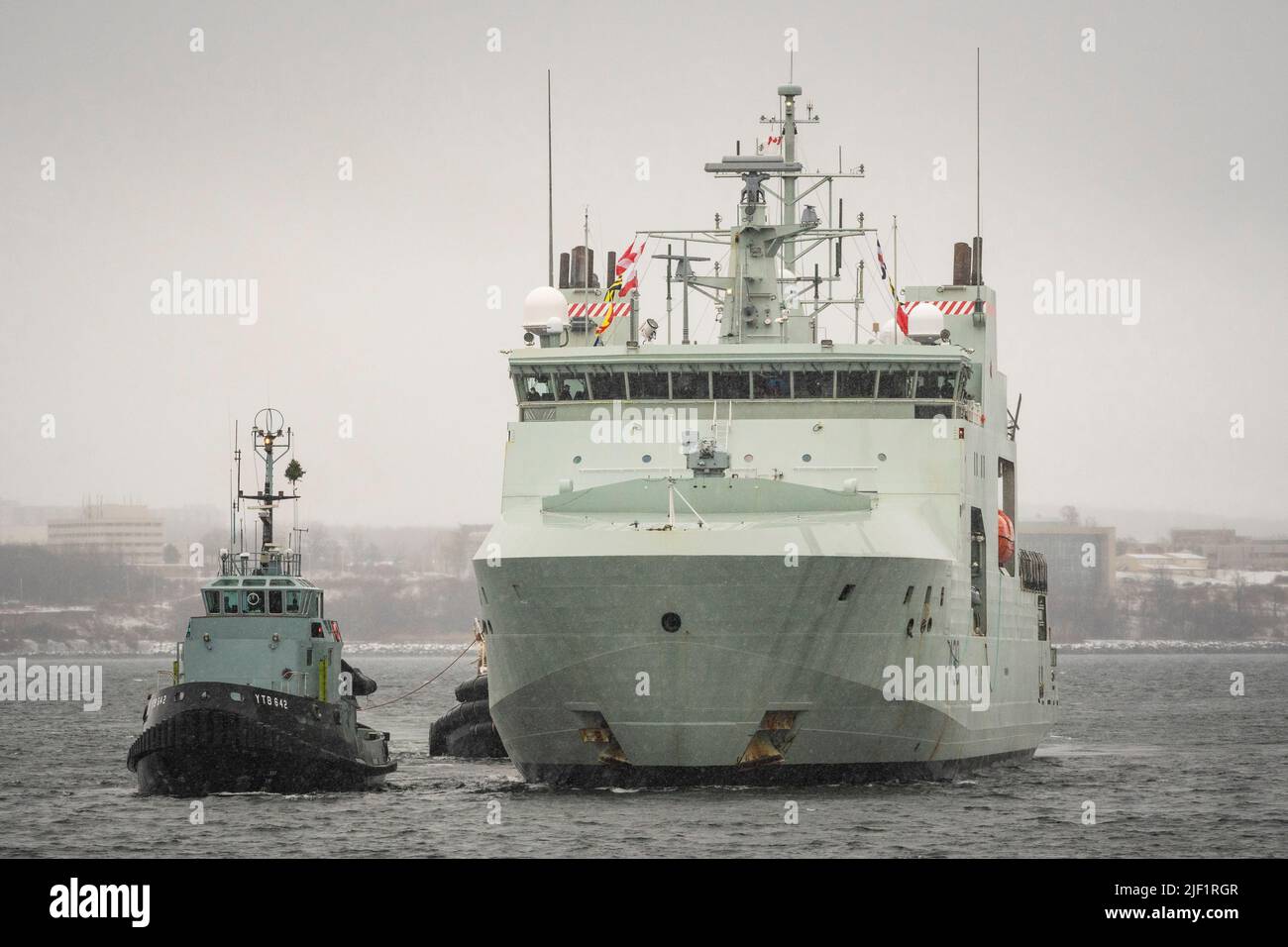 The Royal Canadian Navy's Arctic and Offshore Patrol Vessel (APOV) HMCS ...