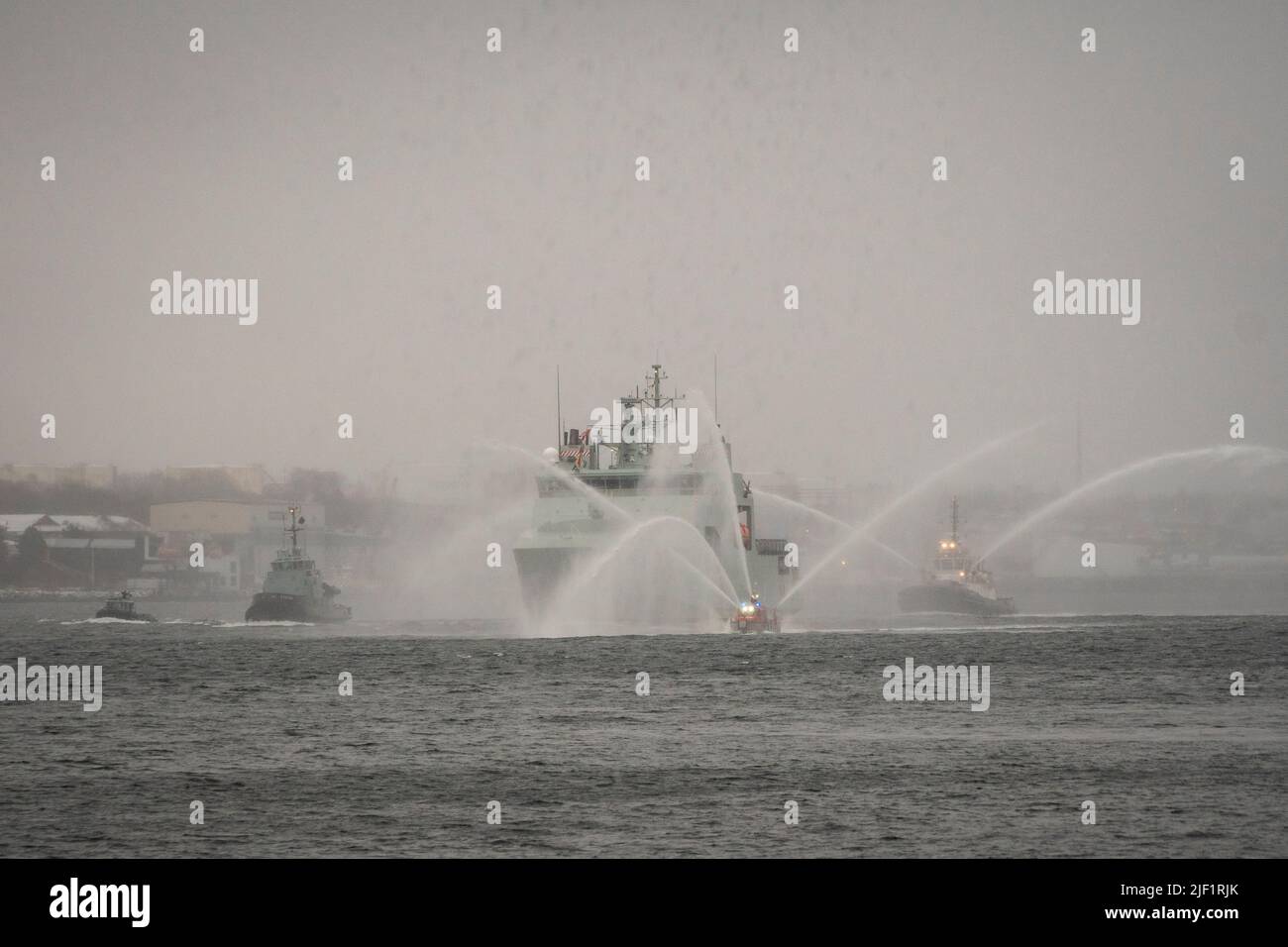 The Royal Canadian Navy's Arctic and Offshore Patrol Vessel (APOV) HMCS ...