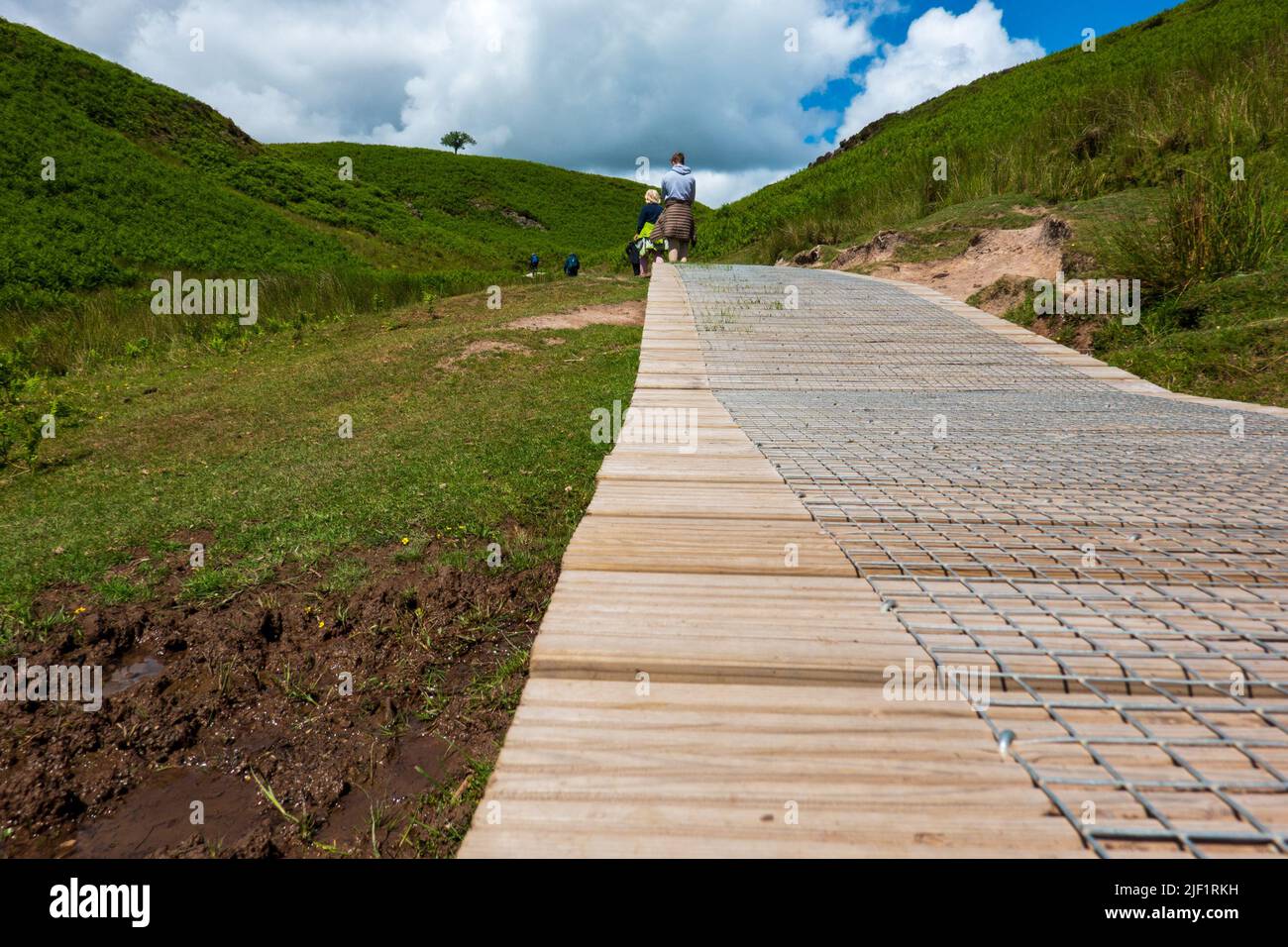 Carding Mill Valley, The Long Mynd Stock Photo - Alamy