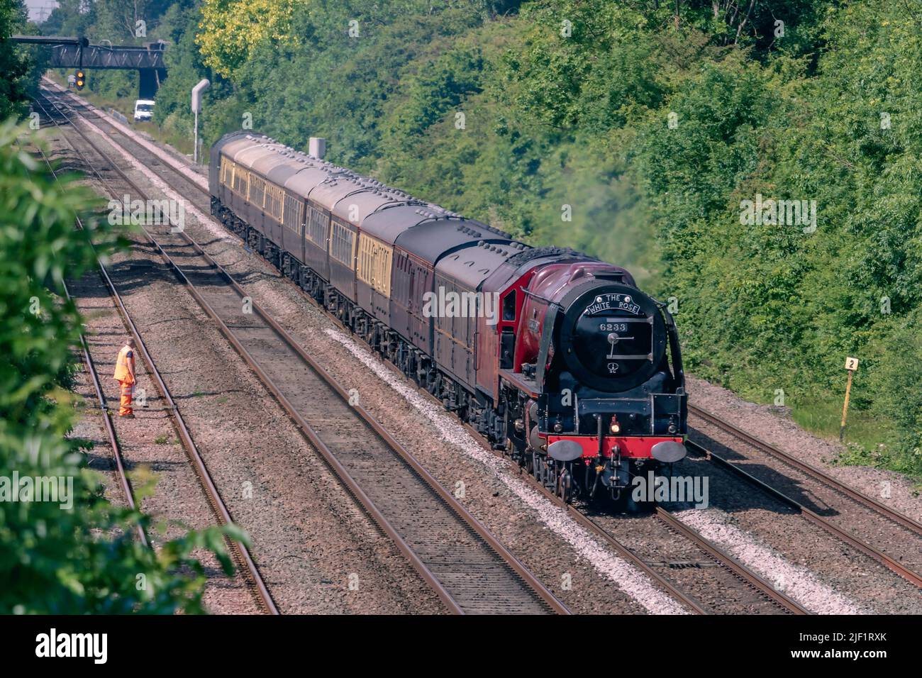 Duchess of sutherland steam locomotive hi-res stock photography and ...