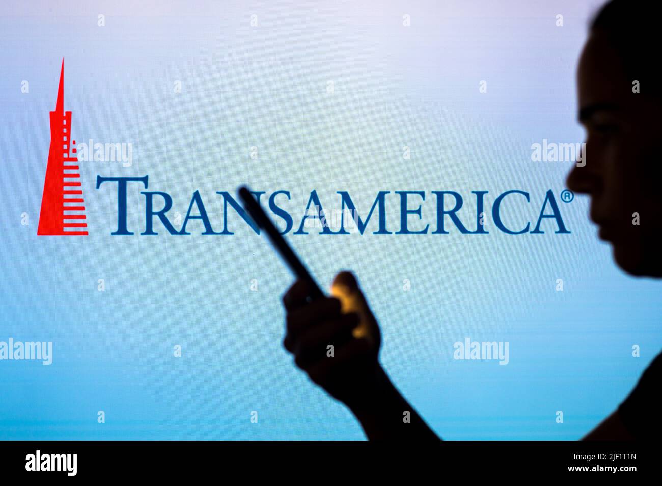 Transamerica logo hi-res stock photography and images - Alamy