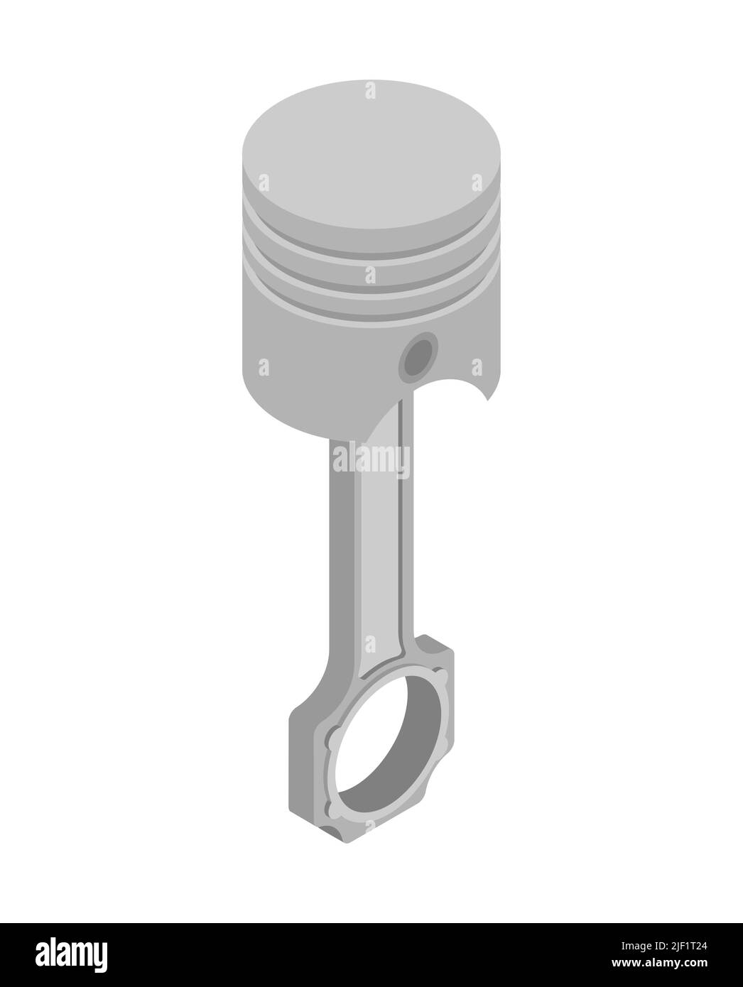 Engine piston isolated sign. motorcycle pistons icon. Car workshop ...