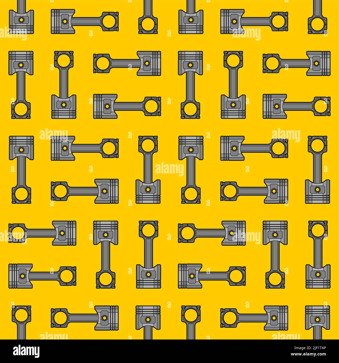 Engine piston pattern seamless. motorcycle pistons background. Car ...