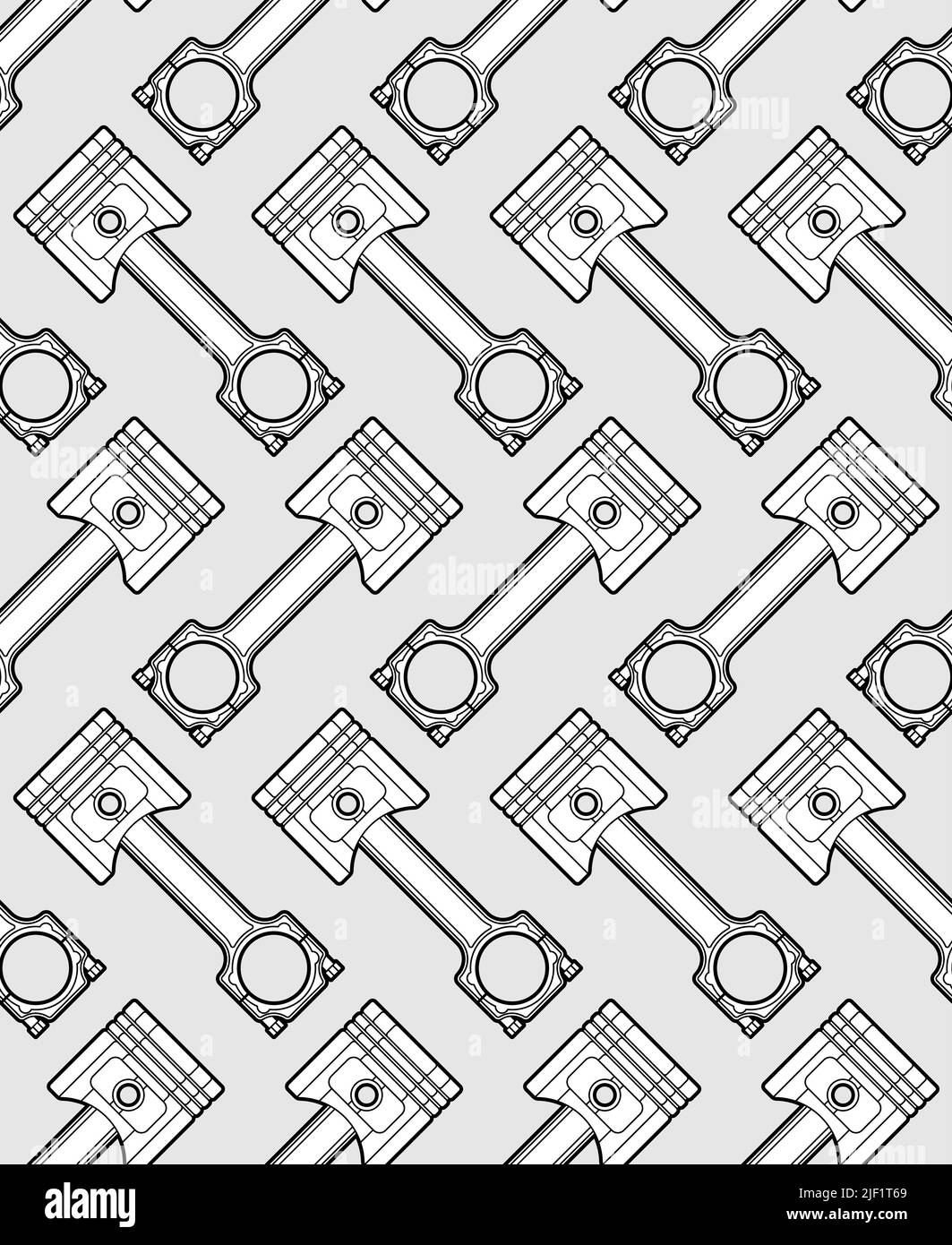 Engine piston pattern seamless. motorcycle pistons background. Car ...