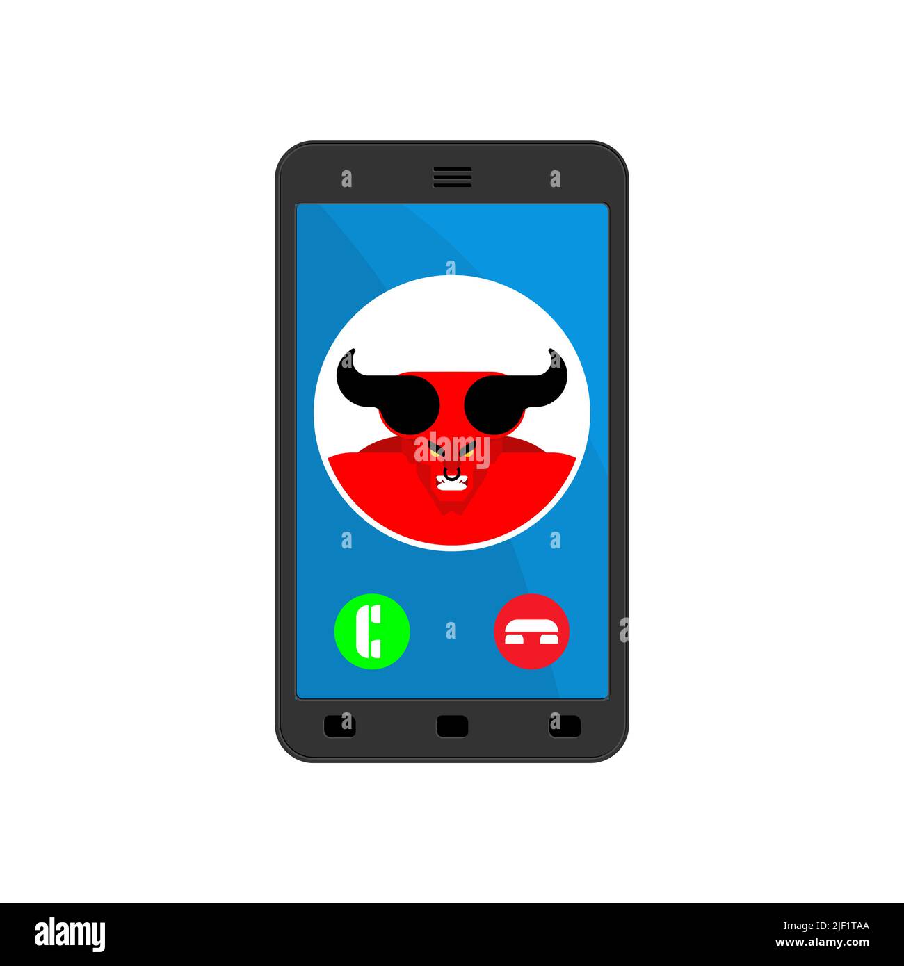 Devil on the phone hi-res stock photography and images - Alamy