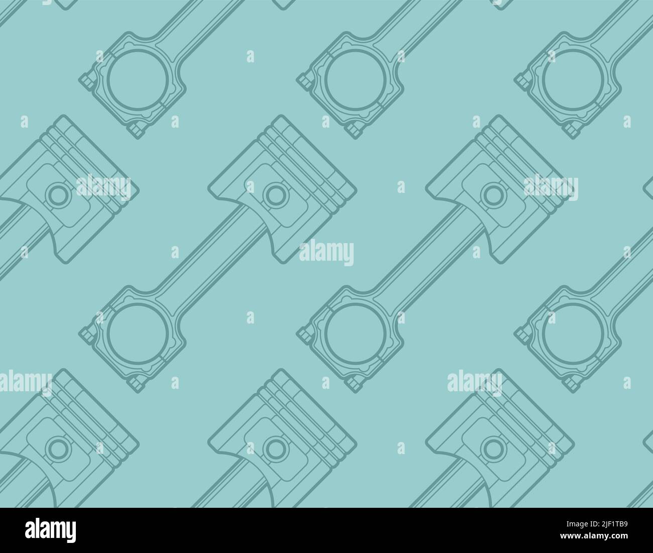 Engine piston pattern seamless. motorcycle pistons background. Car ...