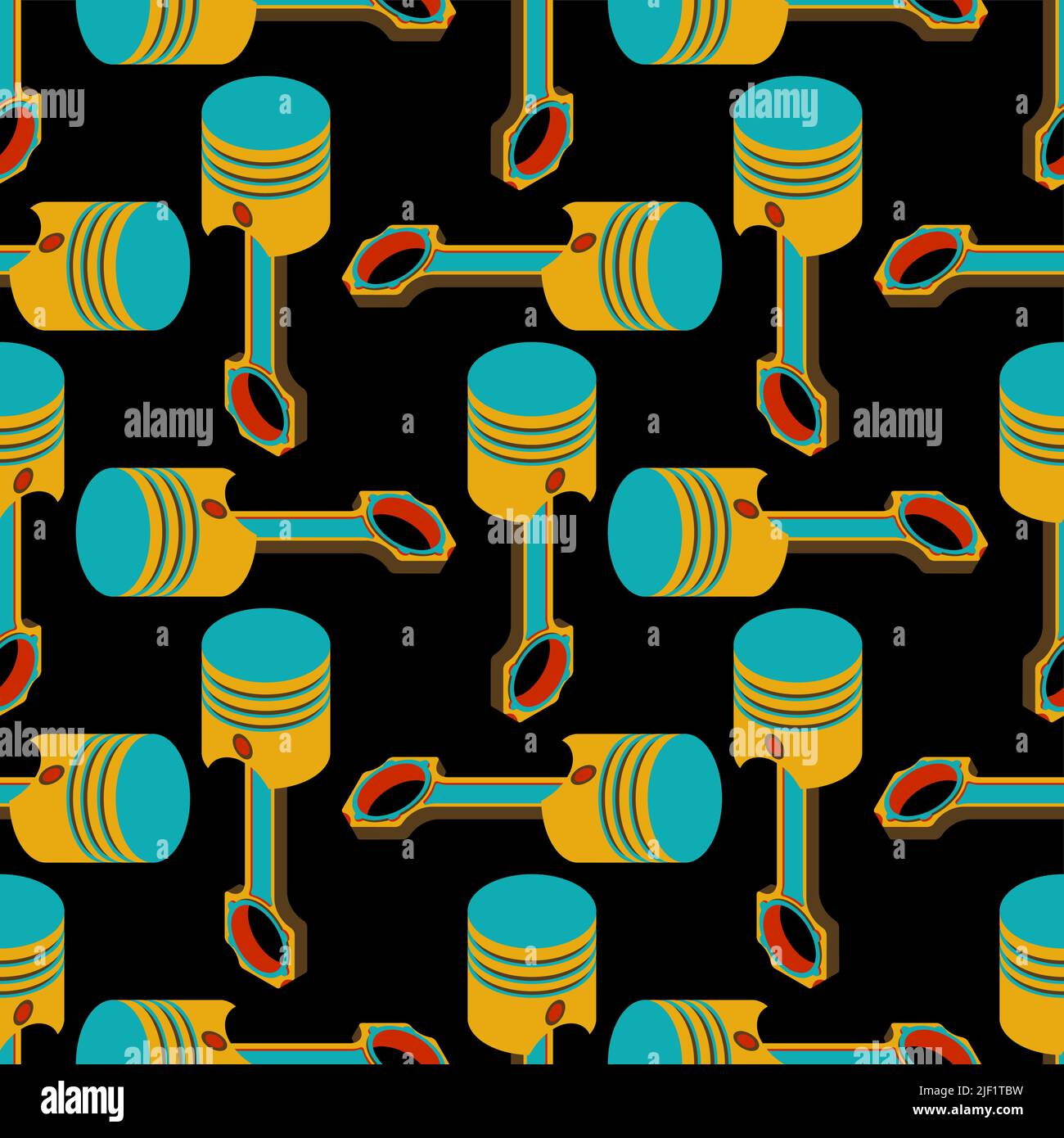 Engine piston pattern seamless. motorcycle pistons background. Car ...