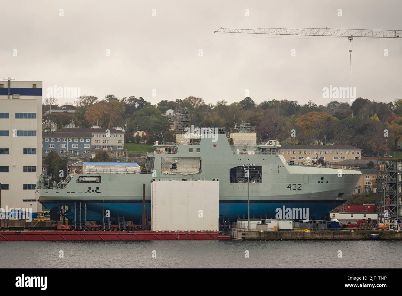 The Arctic & Offshore Patrol Vessel (AOPV) HMCS Max Bernays of the ...