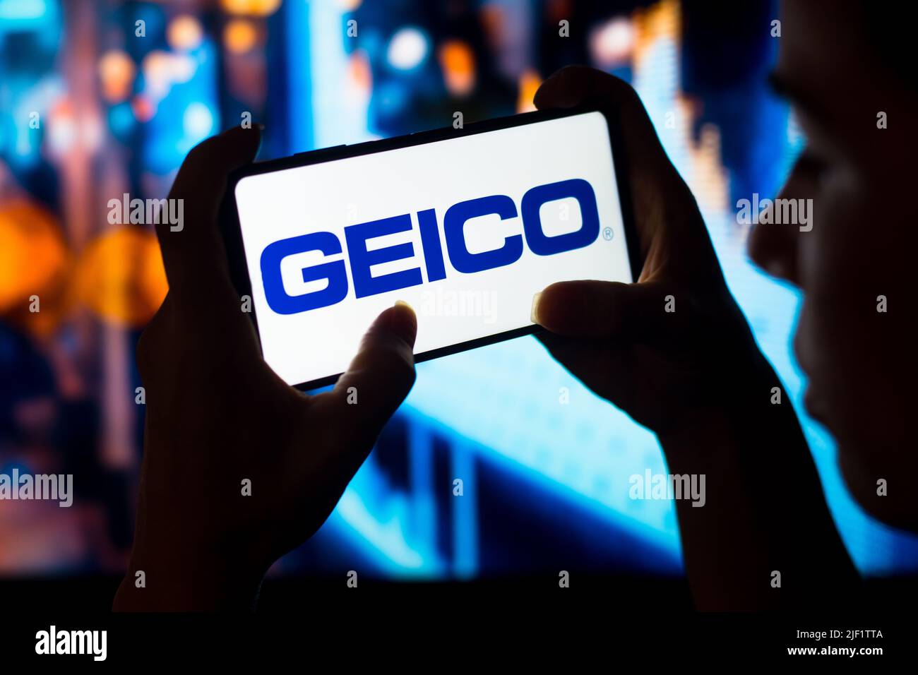 Geico logo hi-res stock photography and images - Alamy