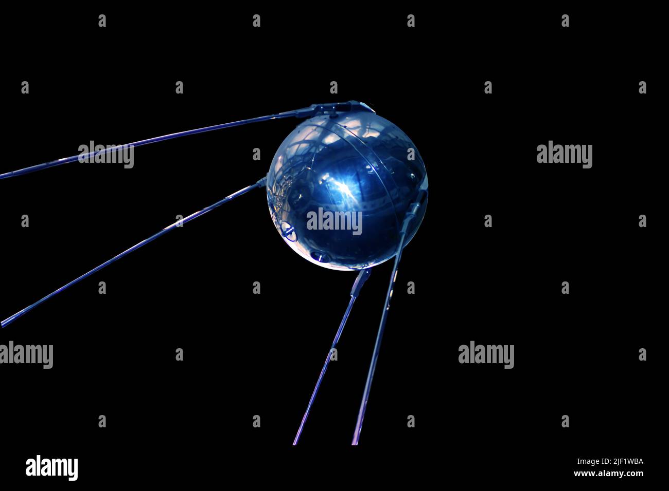 The first satellite of the Earth. Elements of this image furnished by ...