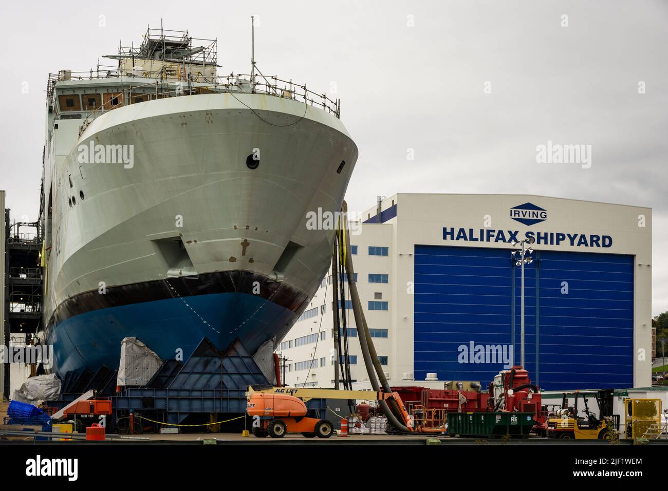 The Arctic & Offshore Patrol Vessel (AOPV) HMCS Max Bernays of the ...