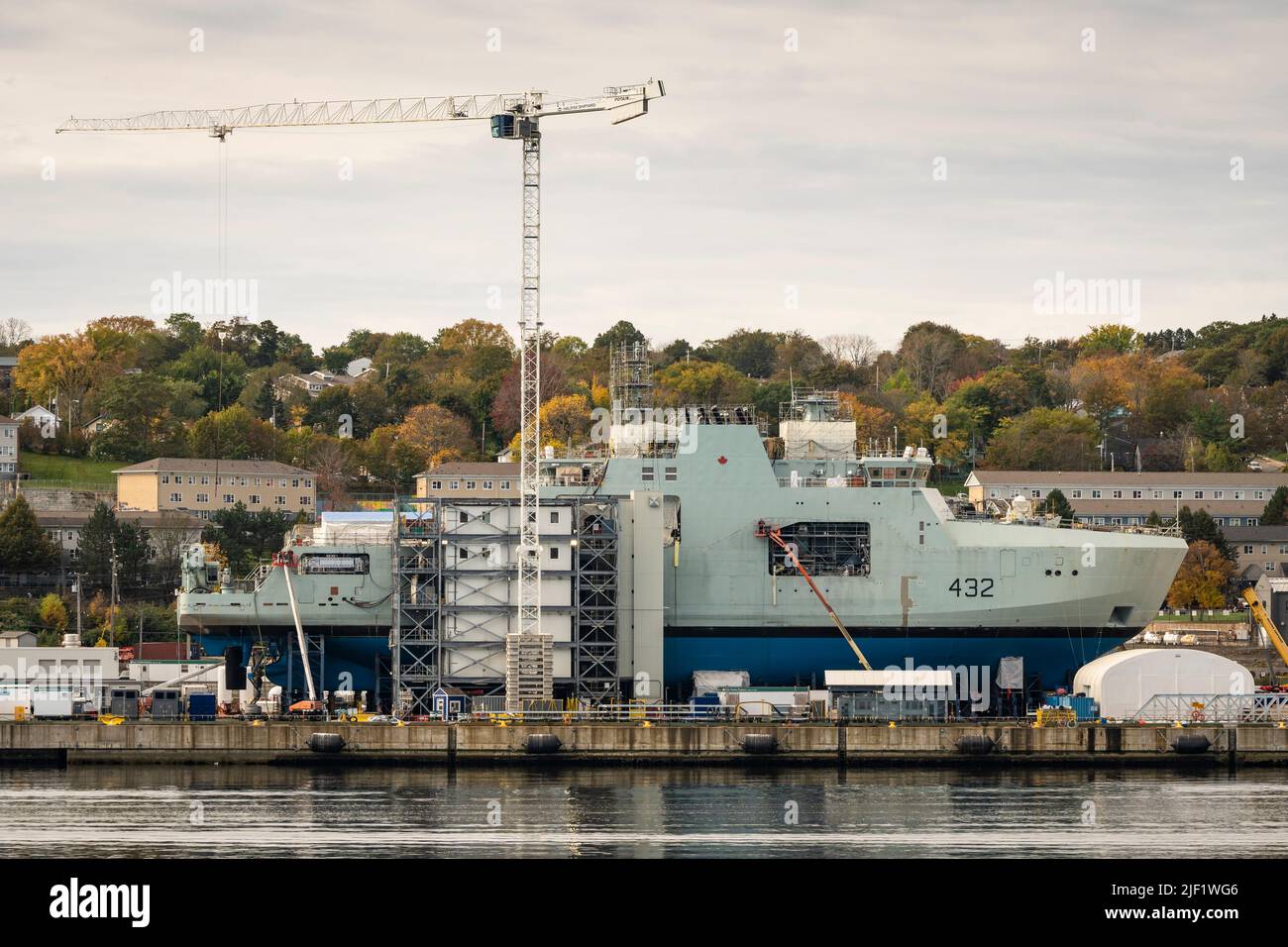 The Arctic & Offshore Patrol Vessel (AOPV) HMCS Max Bernays of the ...