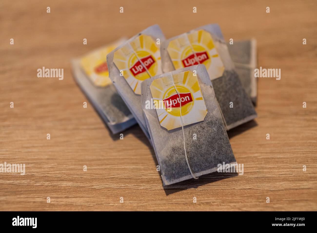 Lipton logo hi-res stock photography and images - Alamy