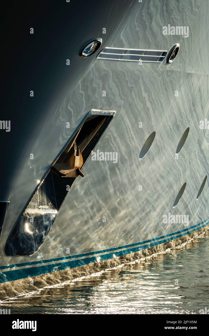 Mega-yacht "My Lady Stock Photo - Alamy