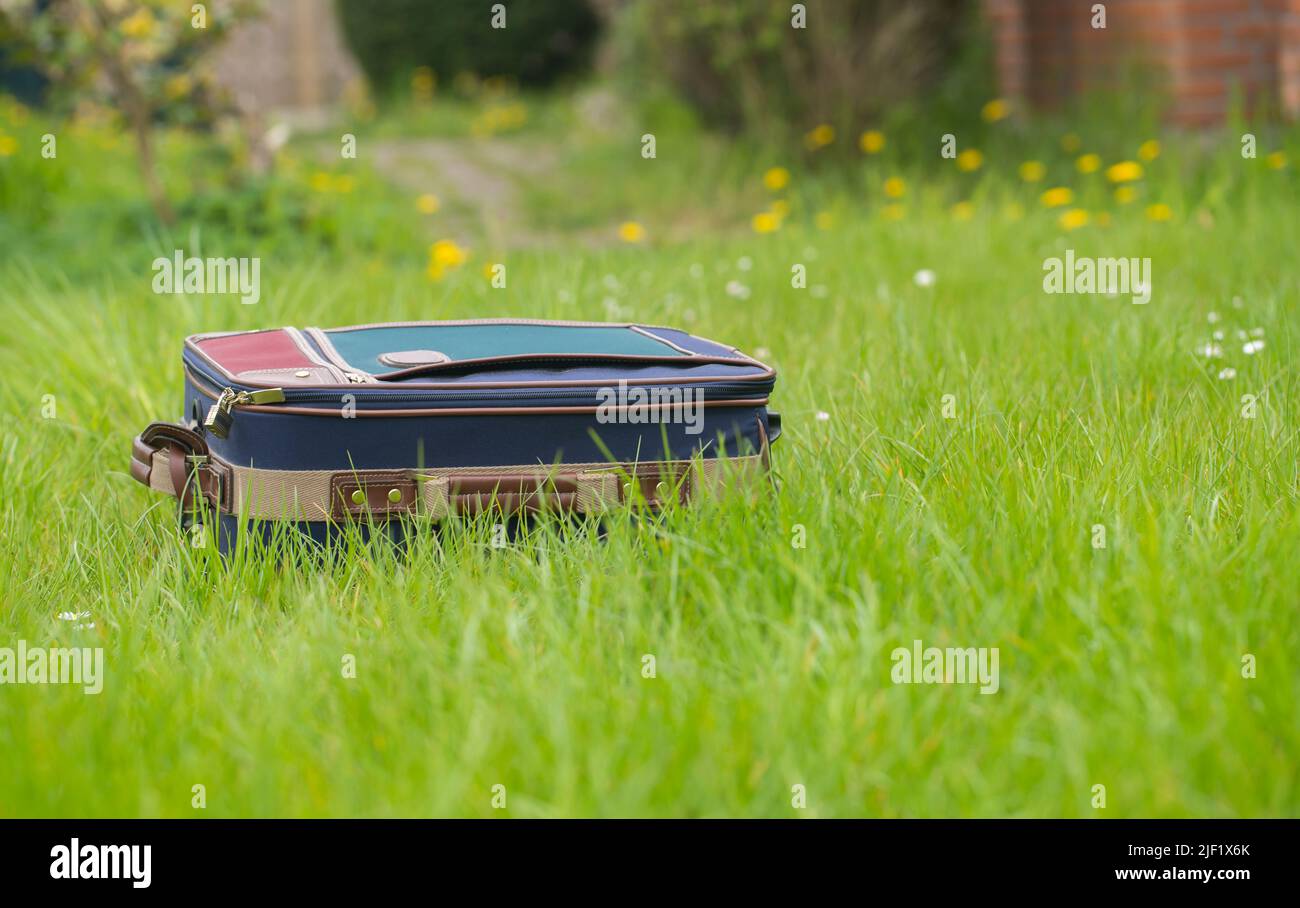 Bag in the grass hi-res stock photography and images - Alamy