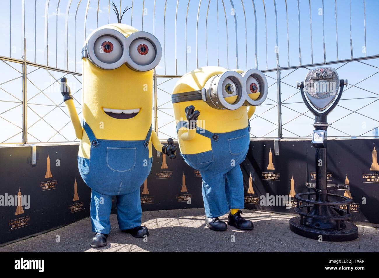 Celebrating the upcoming premiere of "Minions: The Rise of Gru", the ...