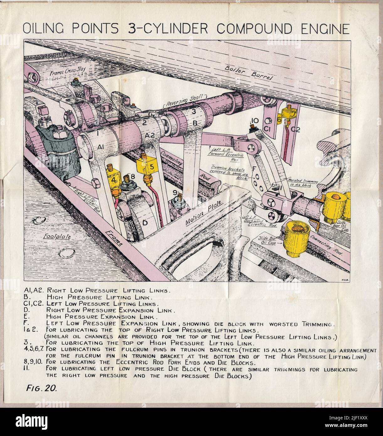 Compound engine steam locomotive hi-res stock photography and images ...