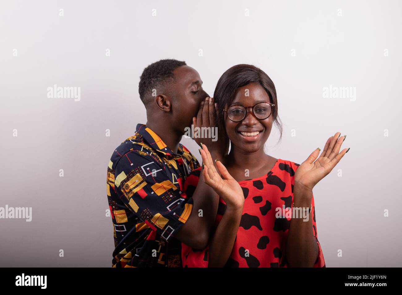 Startle girl hi-res stock photography and images - Alamy