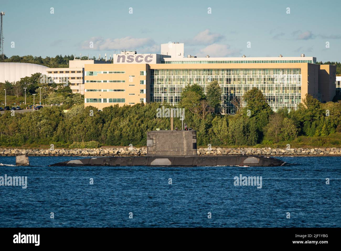 Royal Canadian Navy Victoria-class (ex-Upholder class) submarine HMCS ...