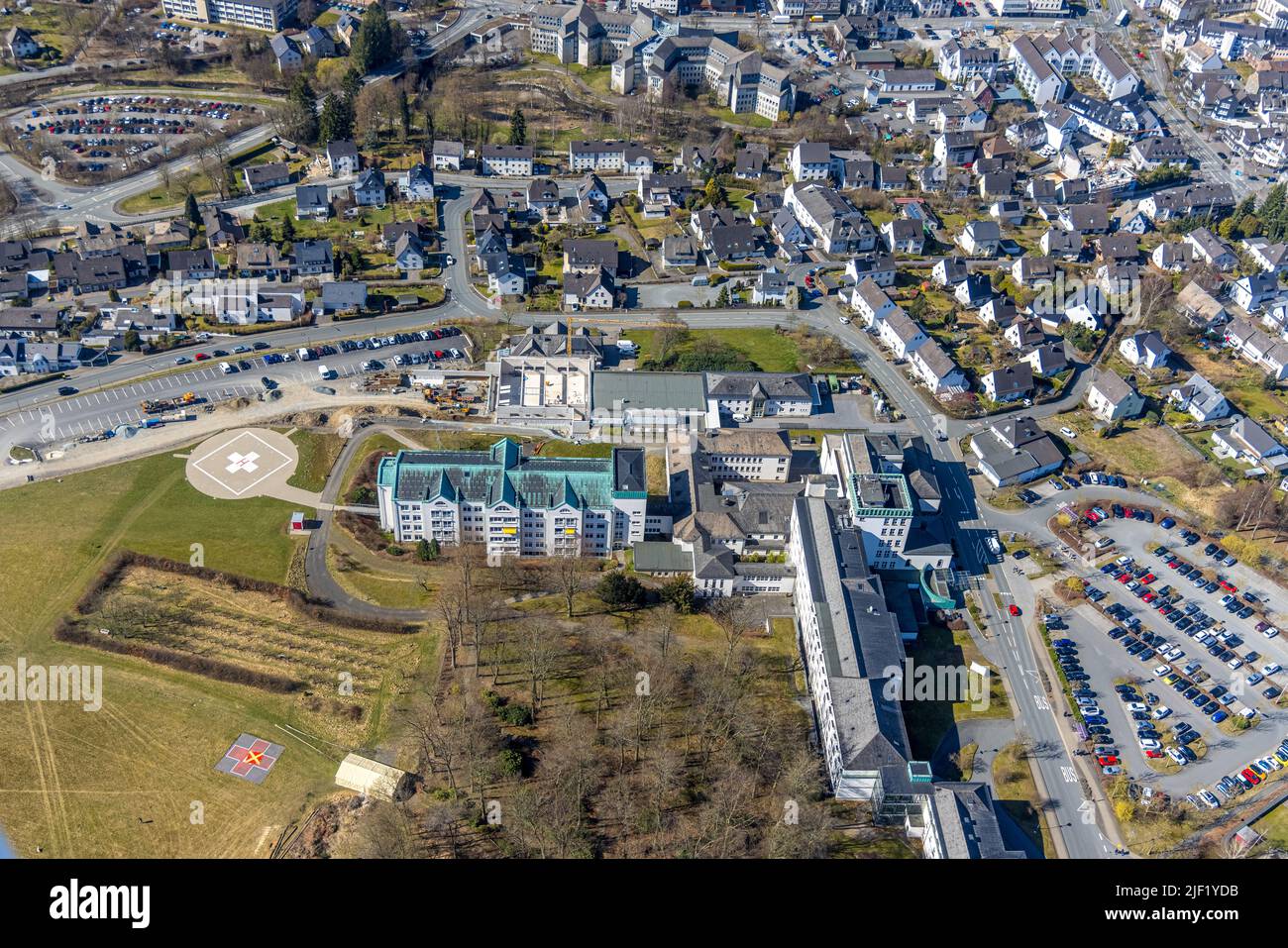 St walburga hospital meschede hi-res stock photography and images - Alamy
