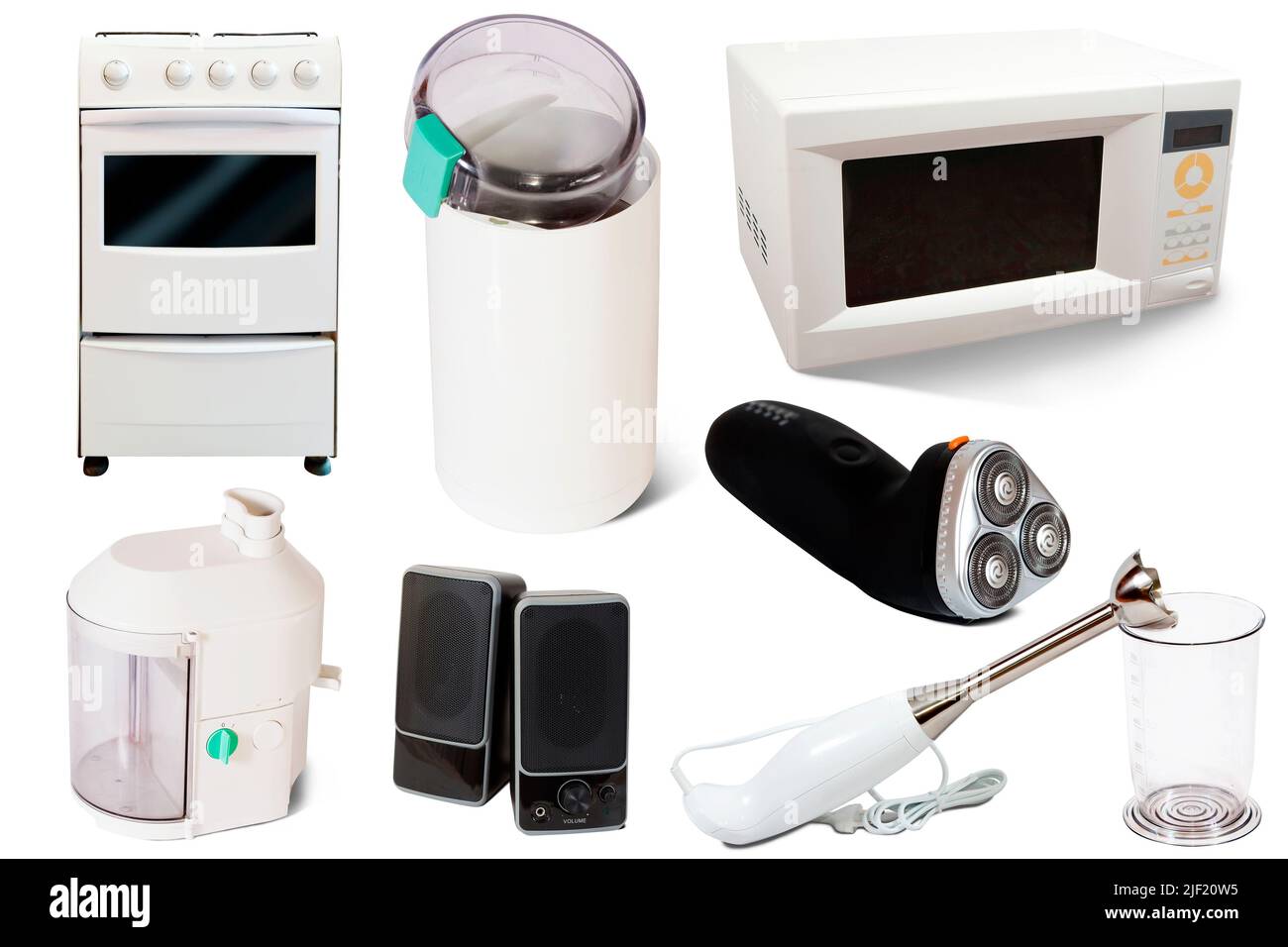 Consumer electronics Cut Out Stock Images & Pictures - Alamy