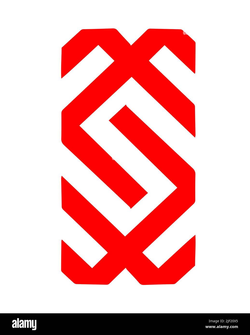 Red stylized folk Slavic patterns. embroidered Ukrainian national ...