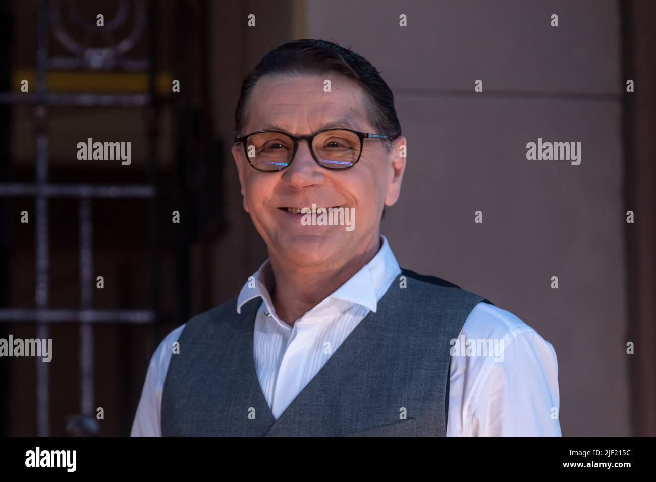 Moscow, Russia. 28th of June, 2022. Actor Sergei Makovetsky is seen ...