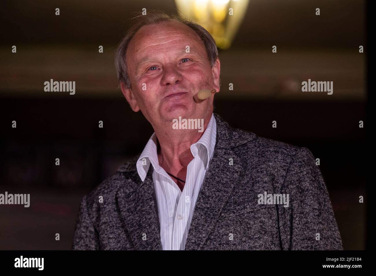 Moscow, Russia. 28th of June, 2022. Actor Mikhail Vaskov is seen during ...
