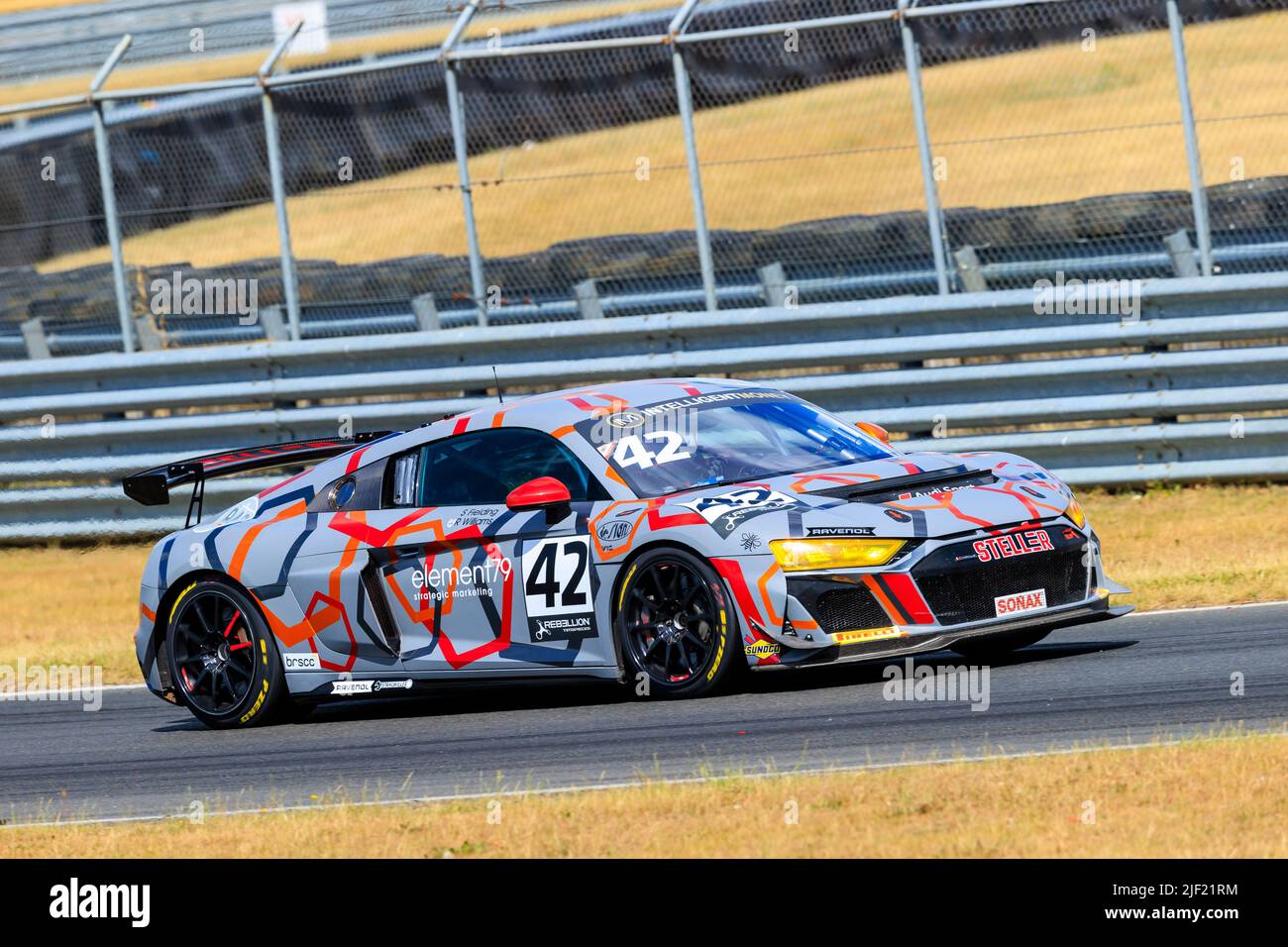 Snetterton, England. 26 June, 2022. Race 1 of the Intelligent Money ...
