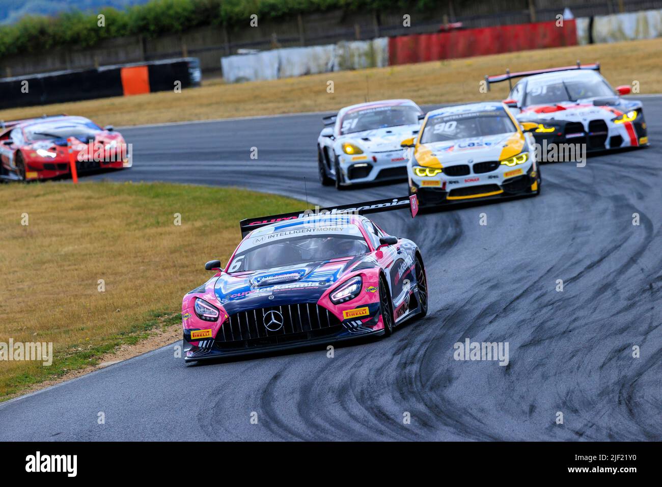 Snetterton, England. 26 June, 2022. Race 1 of the Intelligent Money ...