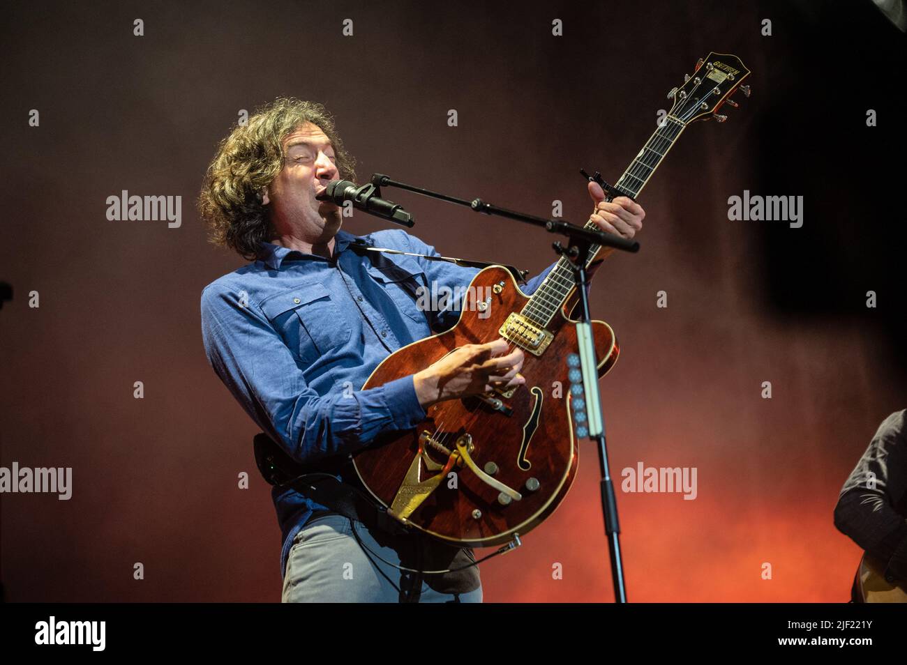 Irish band Snow Patrol in concert at Scarborough Open Air Theatre on ...