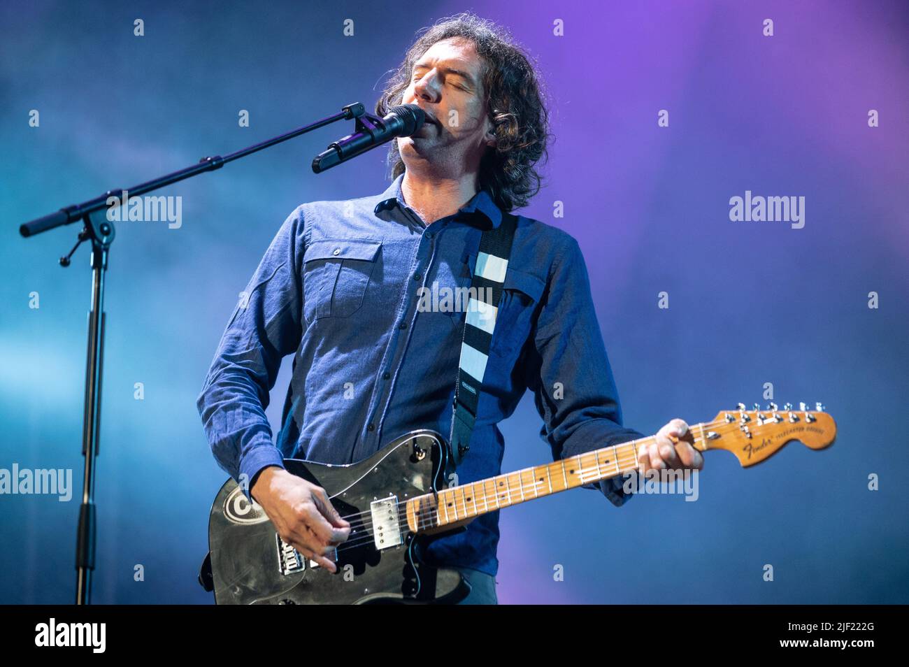 Irish band Snow Patrol in concert at Scarborough Open Air Theatre on ...