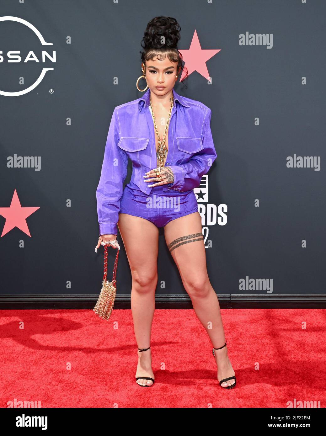 25 June 2022 - Los Angeles, California - India Love. BET Awards 2022 ...