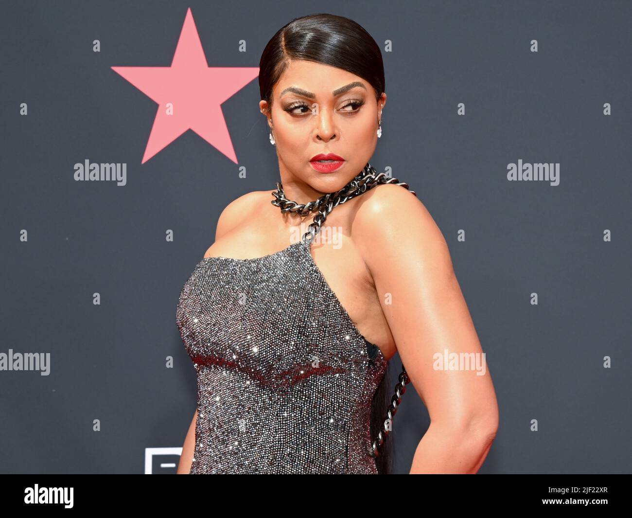 25 June 2022 - Los Angeles, California - Taraji P. Henson. BET Awards ...